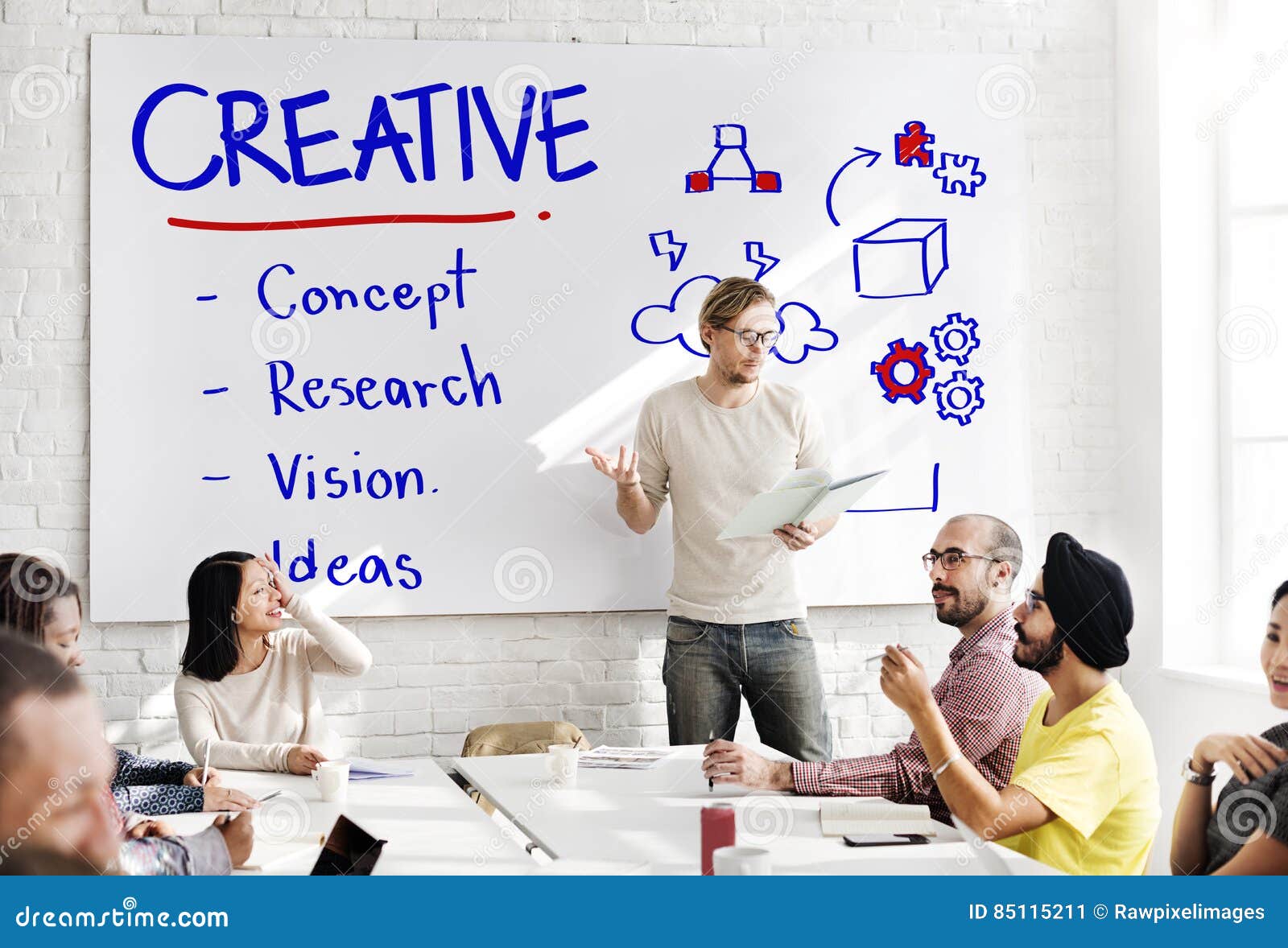 Creative Simplicity Style Design Concept Stock Image - Image of design ...