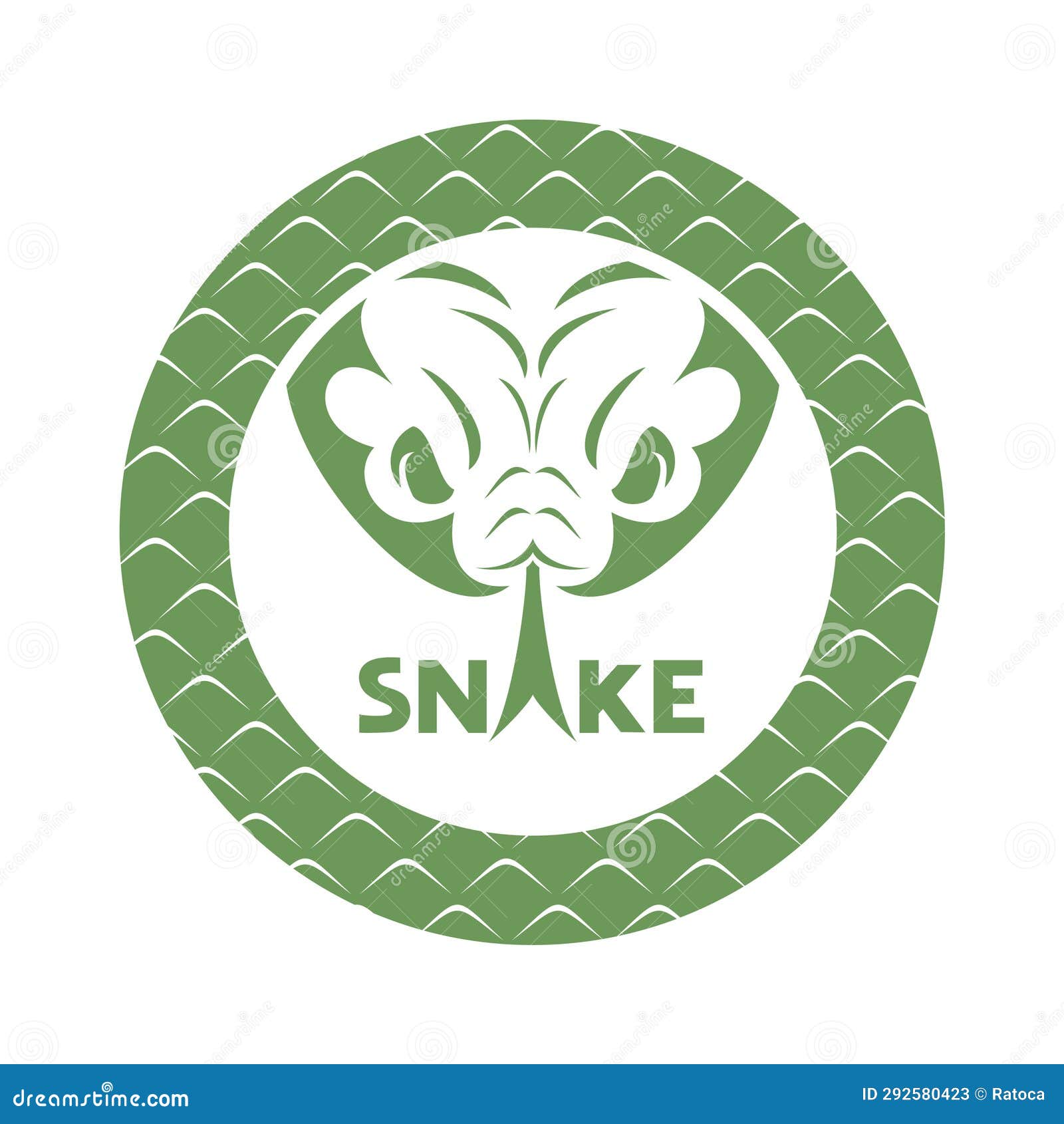 Creative Snake Illustration Stock Vector - Illustration of poisonous ...