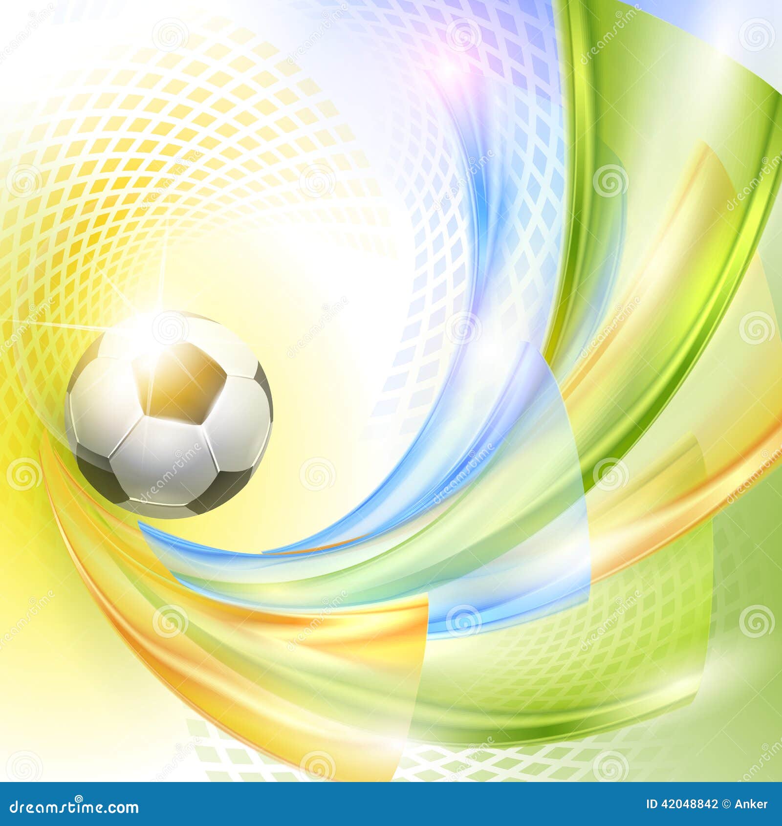 Creative Soccer Vector Design Stock Vector - Illustration of brazilian ...