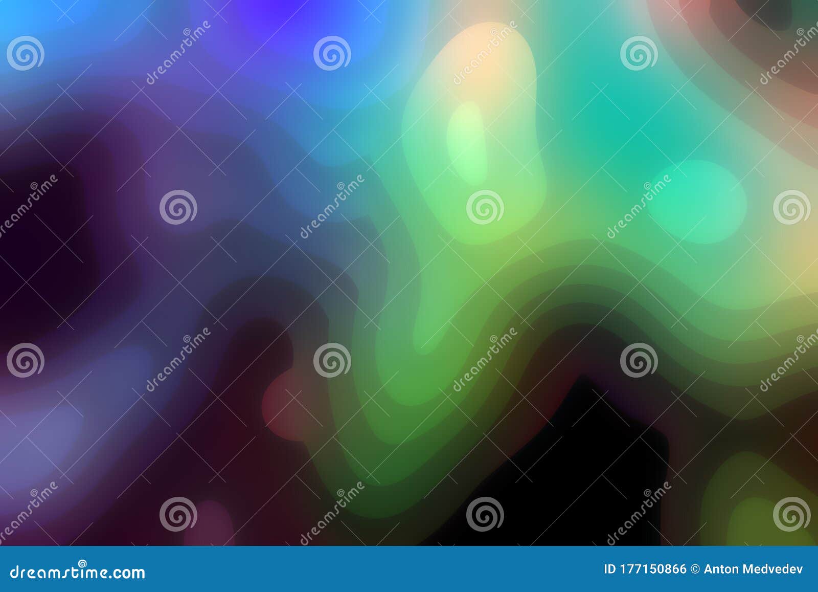 Creative Soft Focus Soap Shiny Slime Abstract Gradient Texture 3D ...