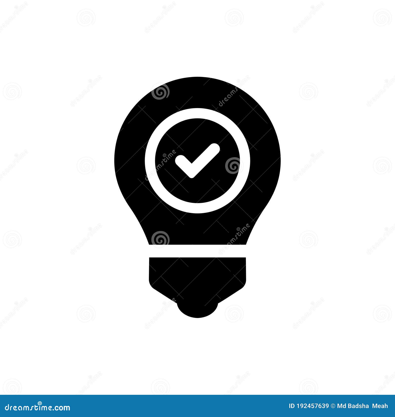 Creative Solution Icon stock vector. Illustration of vector - 192457639
