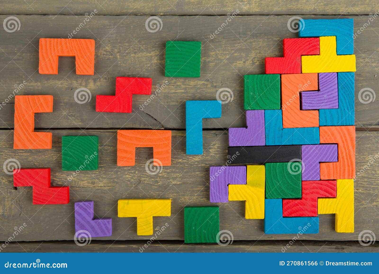 Creative Solution for Idea - Business Concept, Jigsaw Puzzle on the ...