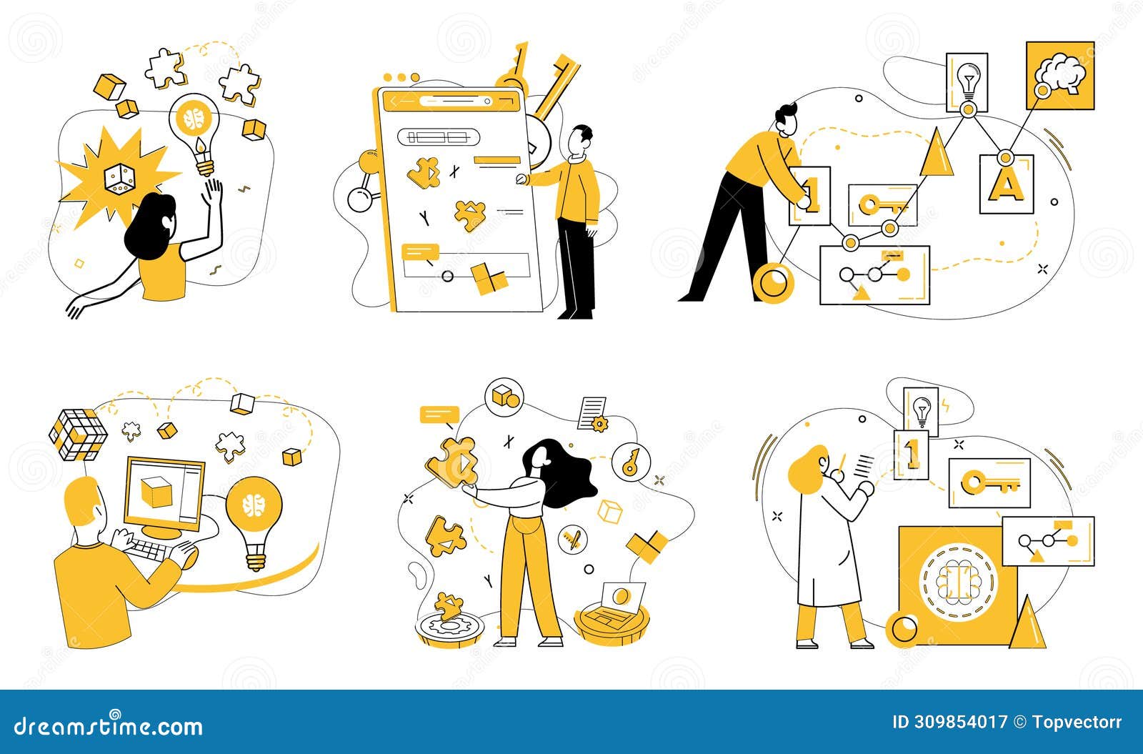 Creative Solutions. the Creative Solutions Metaphor Illustrates ...