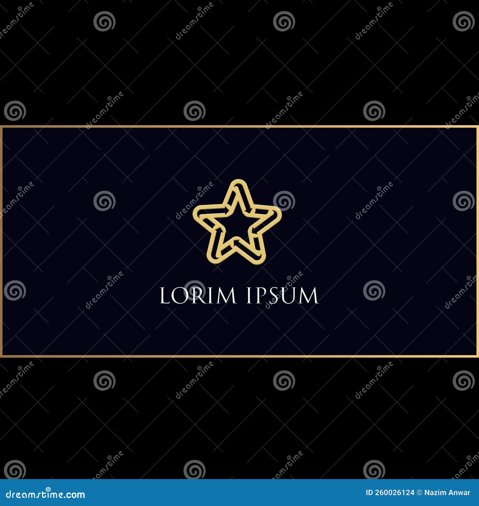 CREATIVE STAR logo design stock vector. Illustration of advertising ...