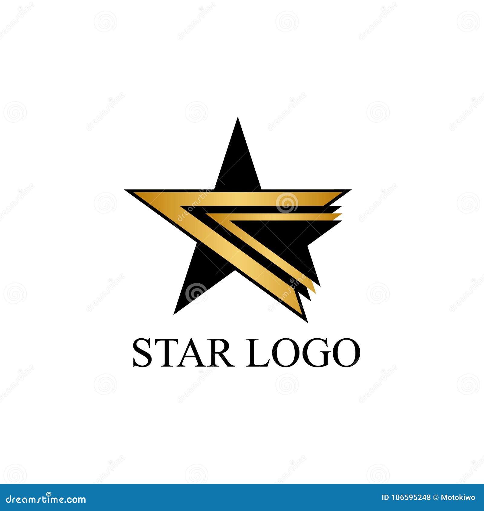 Creative Star Logo Design Idea. Stock Vector - Illustration of leader ...