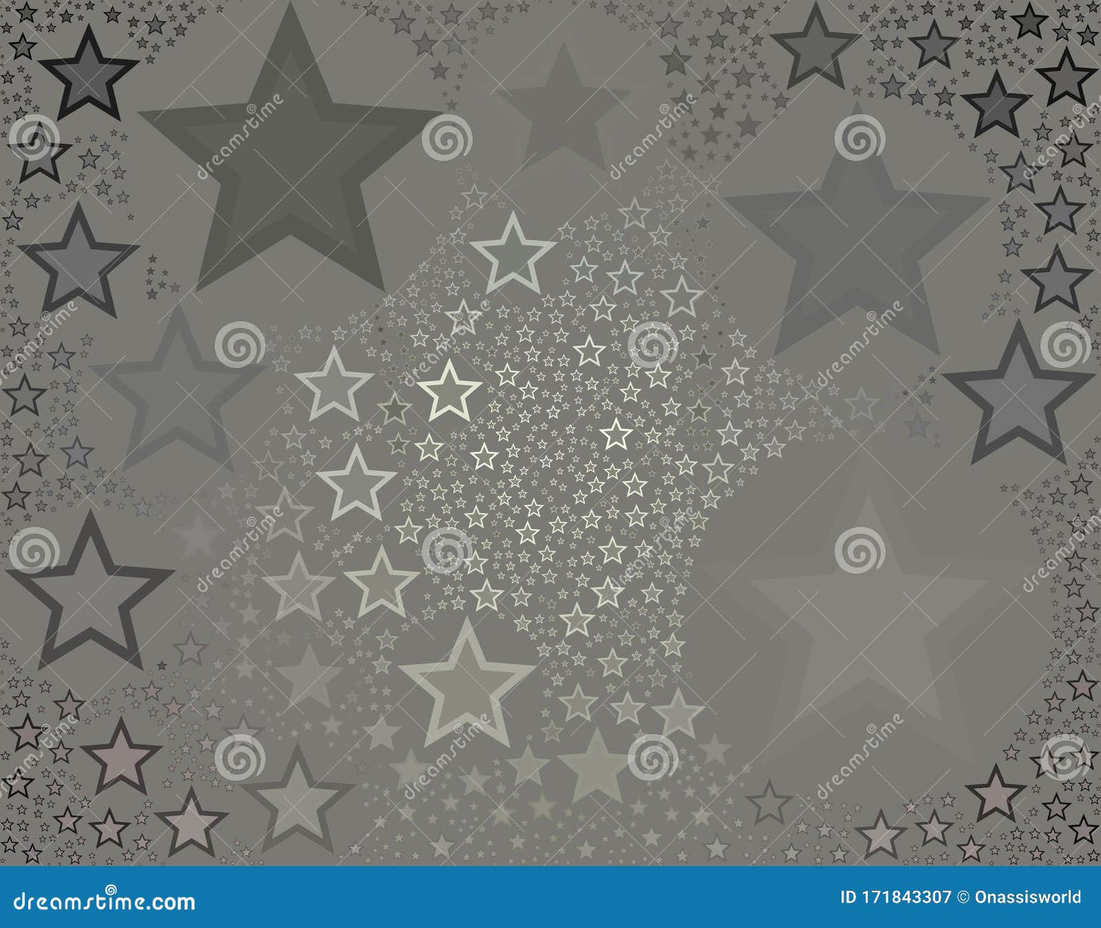 Creative Stars Abstract Art Background Stock Image - Image of abstract ...