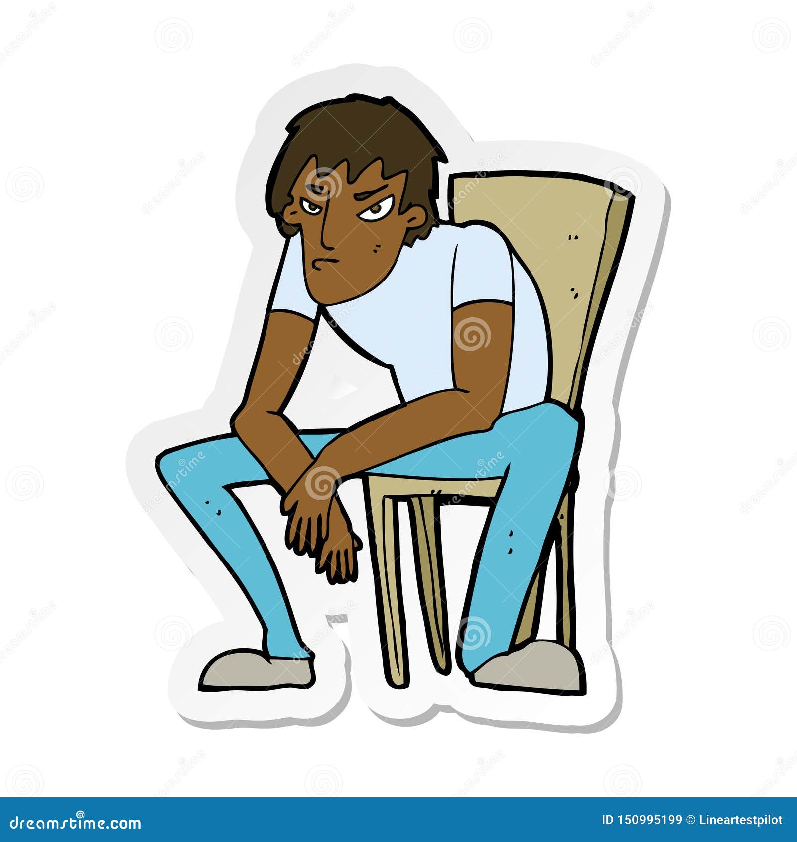 Dejected Dog Stock Illustration | CartoonDealer.com #9075013