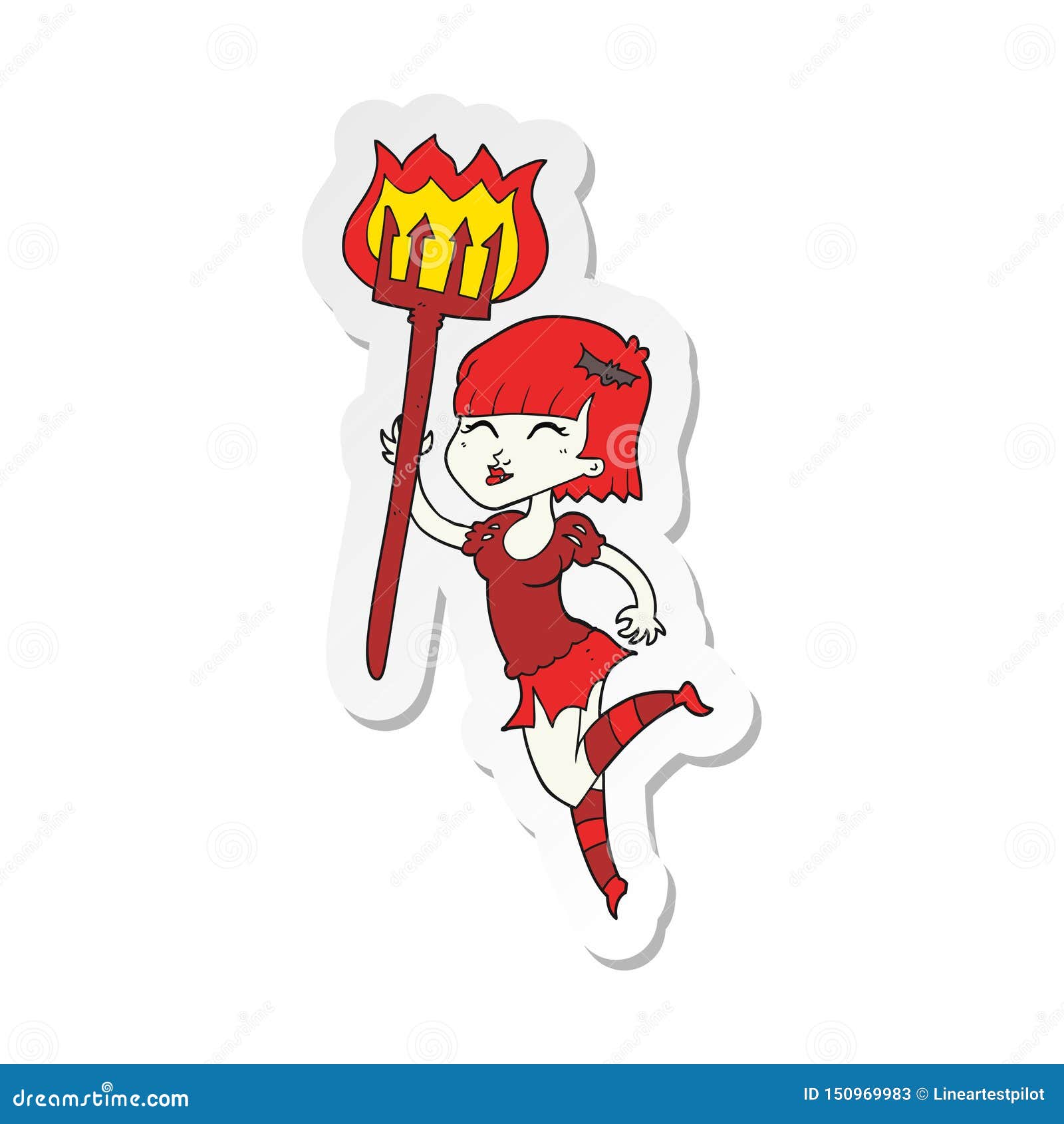 Cartoon Devil Girl Stock Illustrations – 2,113 Cartoon Devil Girl Stock ...