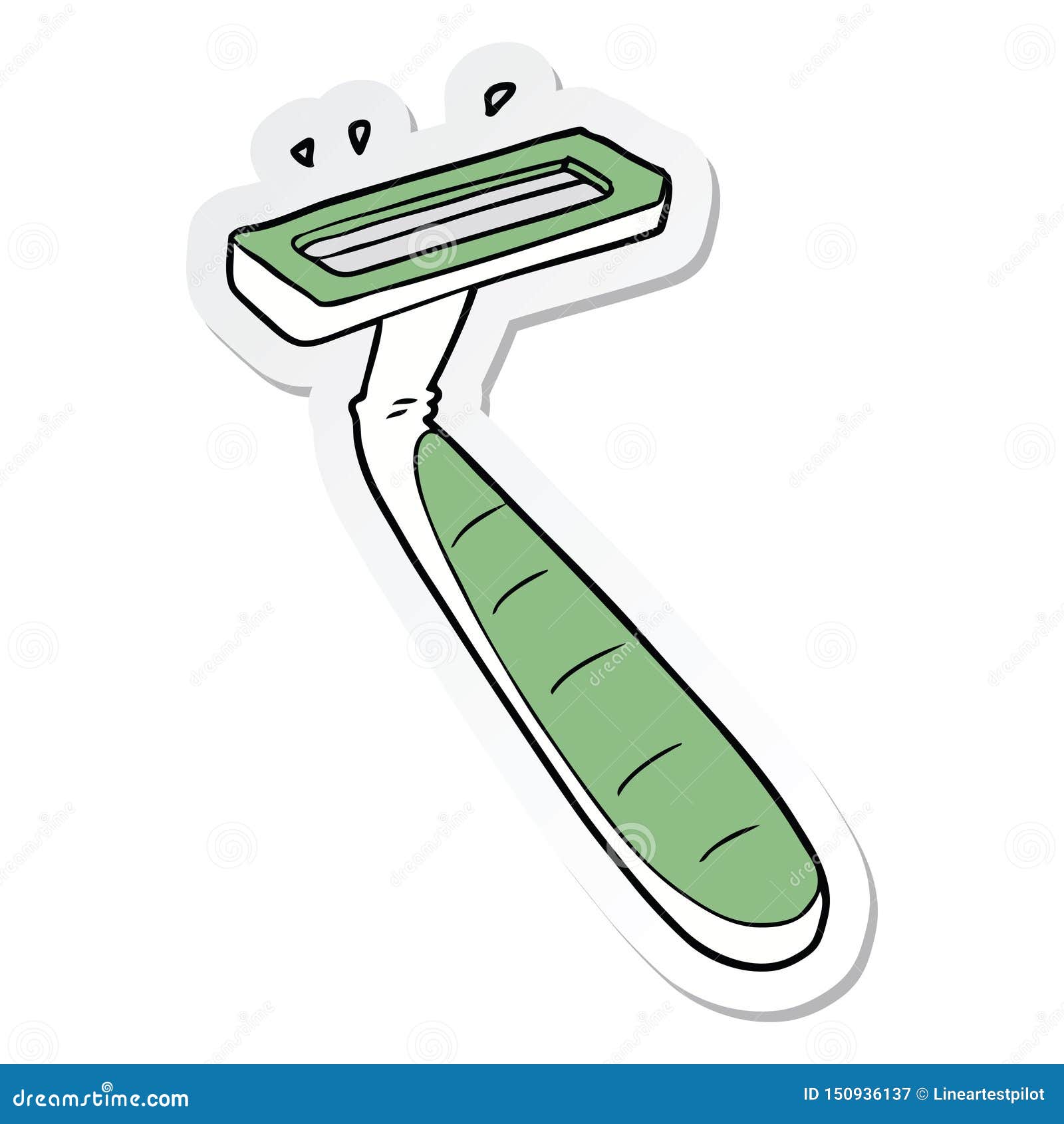 Cartoon Shaving Razor