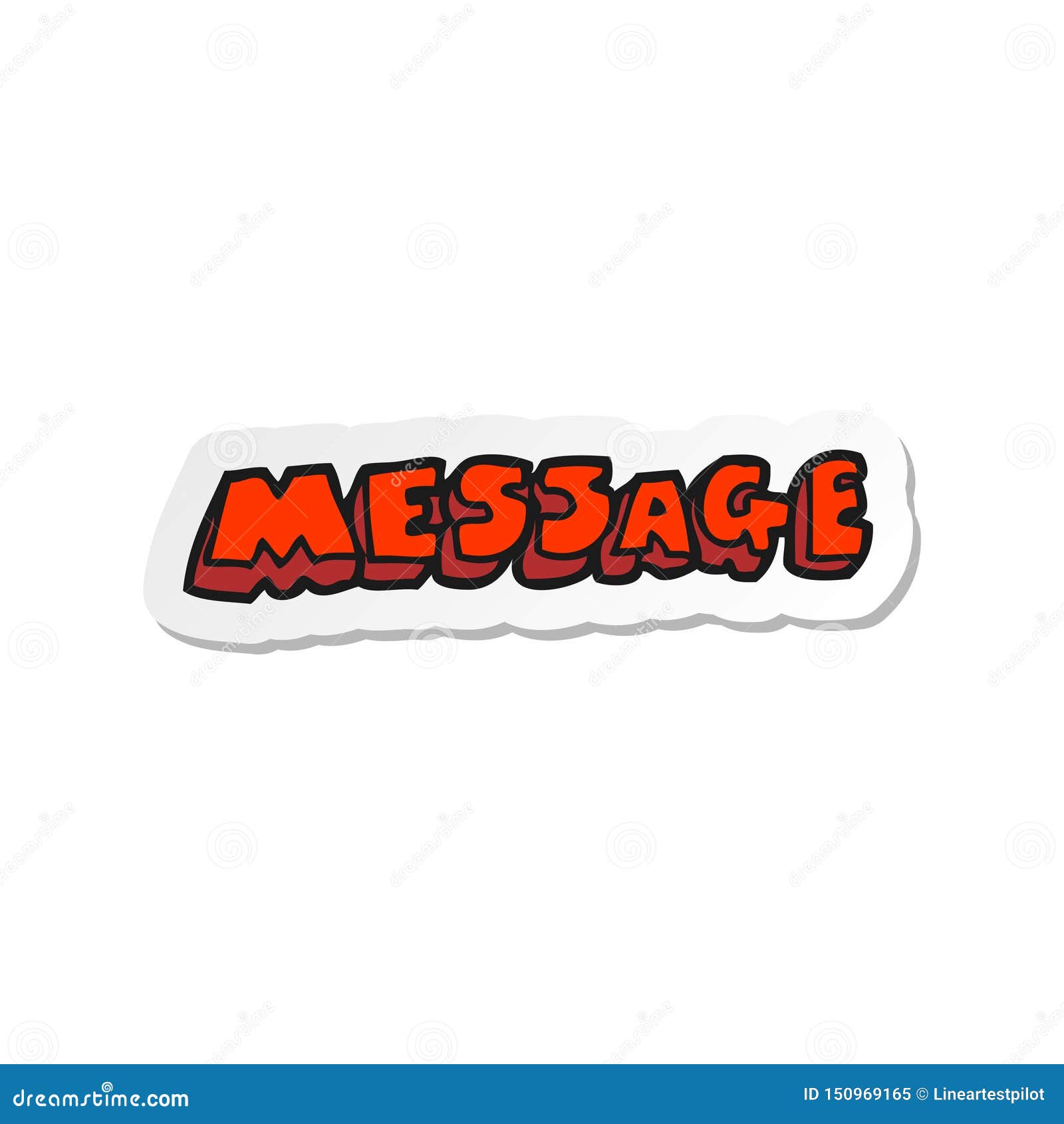 Cartoon Message Chating Bubbles Vector Illustration | CartoonDealer.com ...