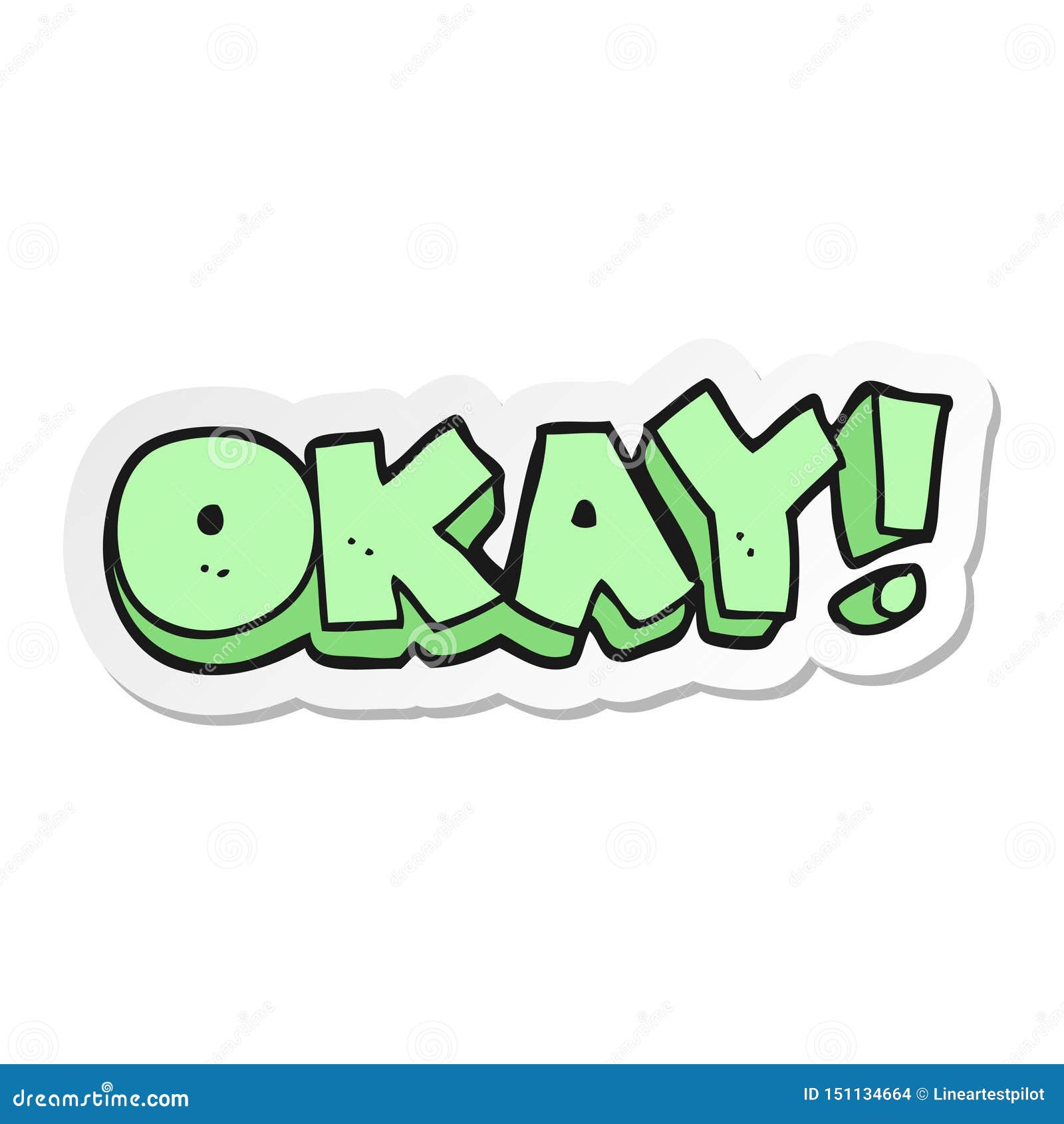 Cartoon Okay Hand Gesture Royalty-Free Stock Image | CartoonDealer.com ...