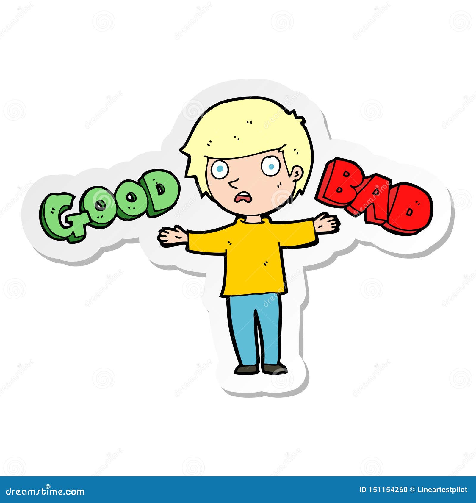 Cartoon Person Making Choice Stock Illustrations – 1,167 Cartoon Person ...