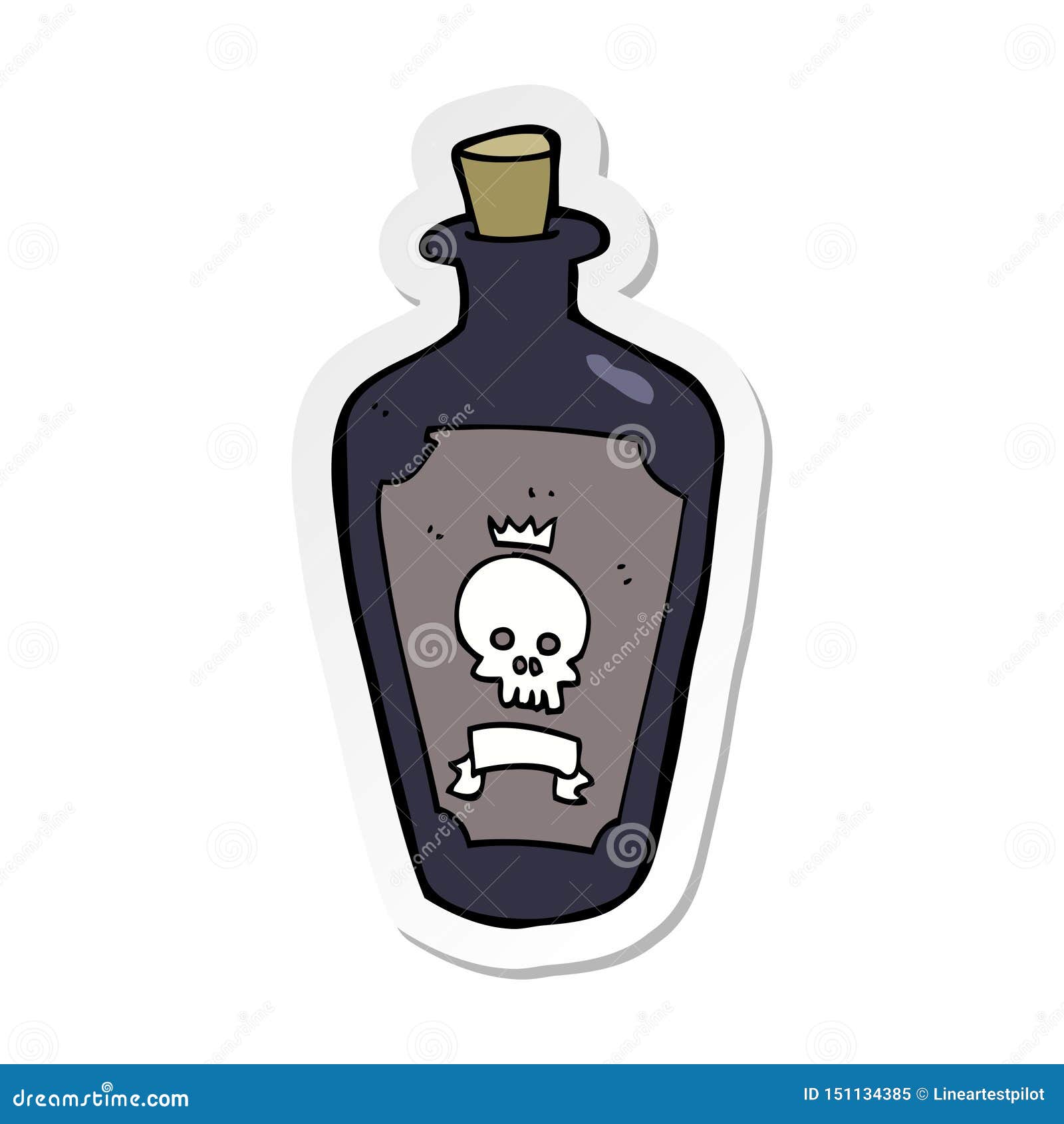 Cartoon Of Poison-Dart Frog. Coloring Page Vector Illustration ...