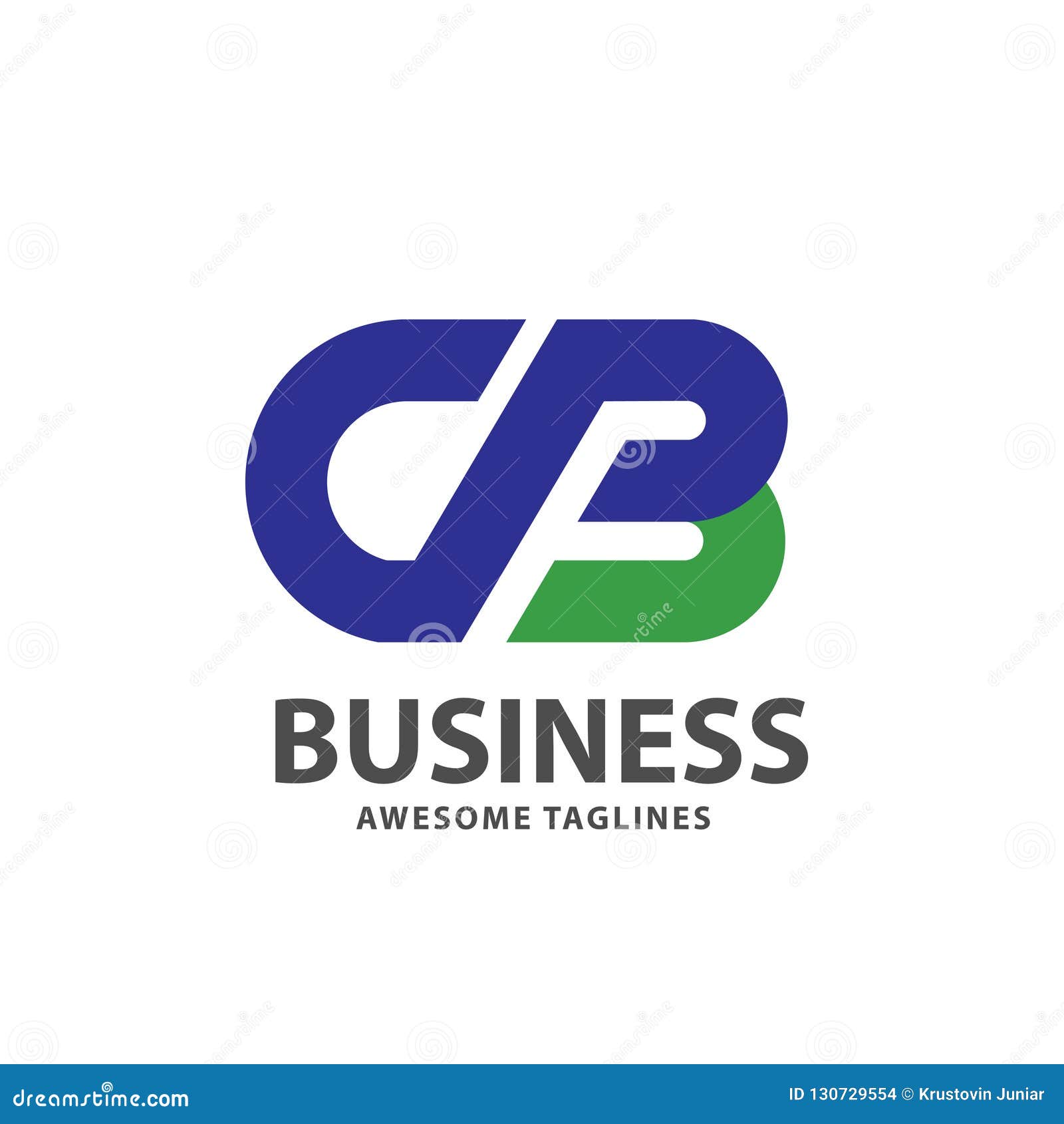 Creative Strong Initial Letter Cb Logo Stock Vector - Illustration of ...