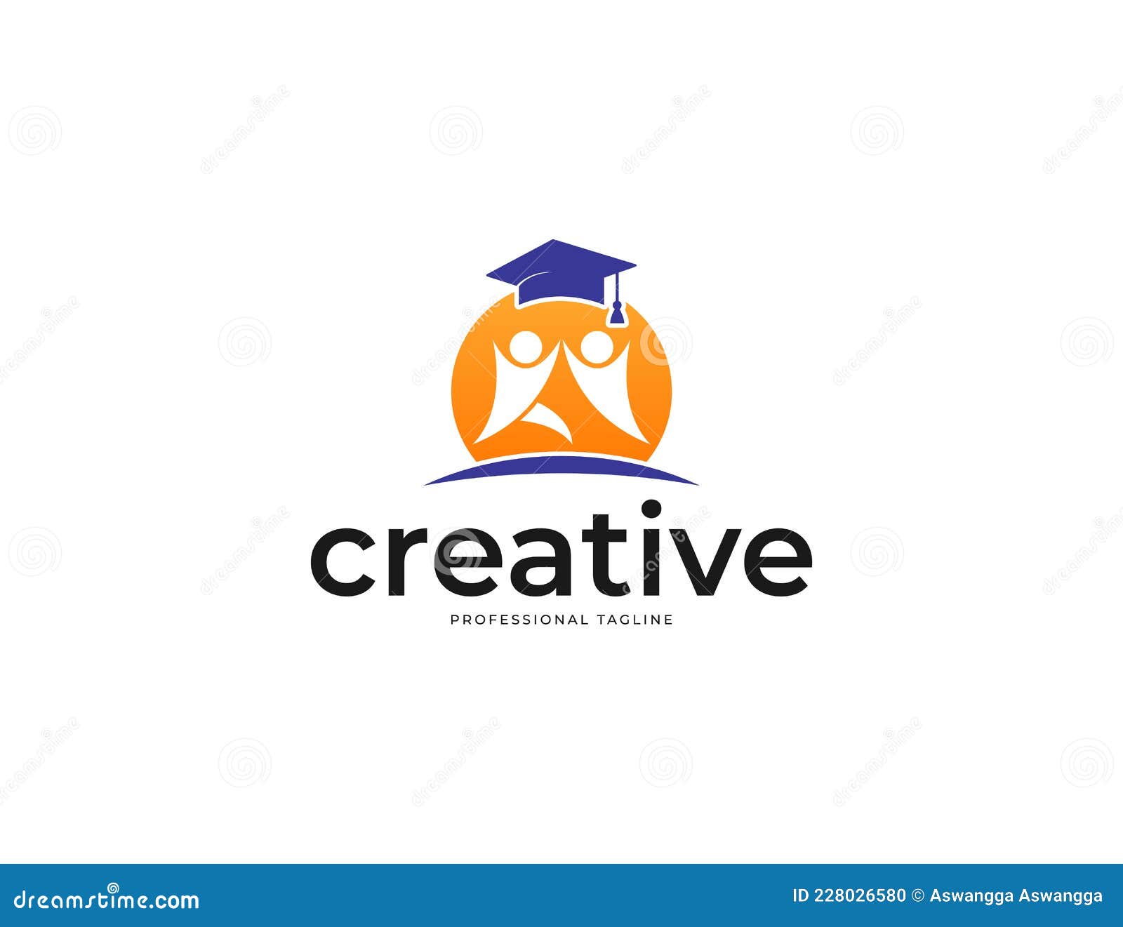 Creative Study and School Education Logo Design Stock Vector ...