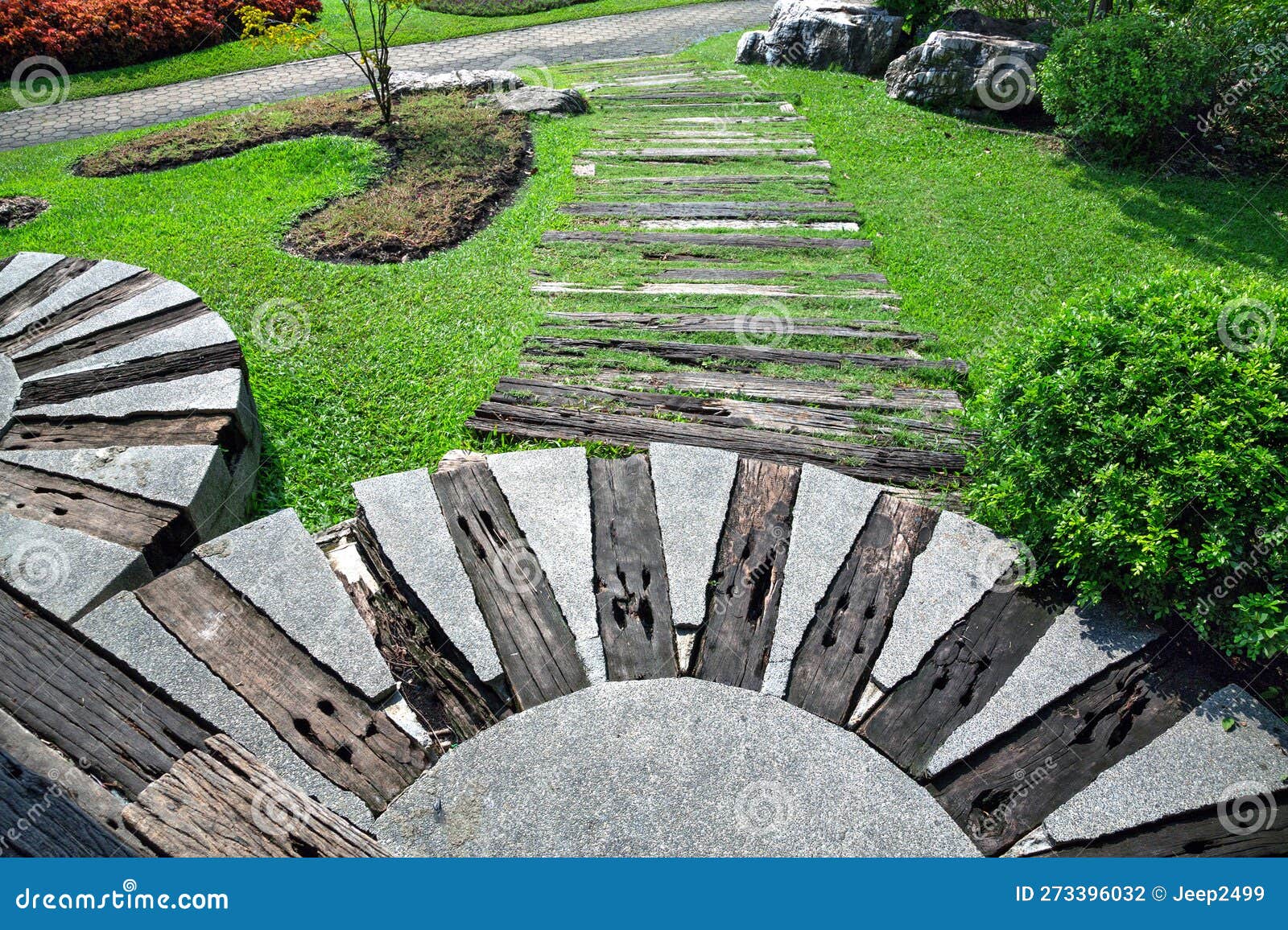 Creative style walkway. stock photo. Image of architecture - 273396032