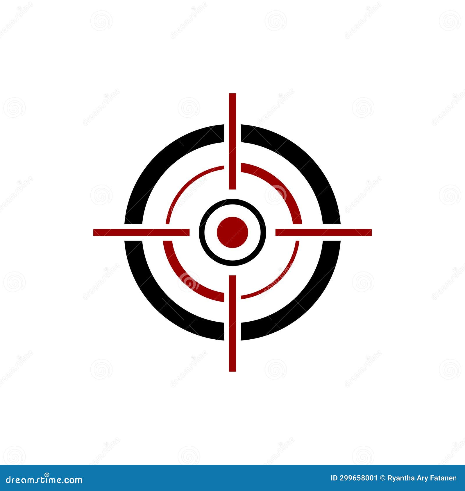 Creative Stylish Target Logo Vector Design Stock Illustration ...