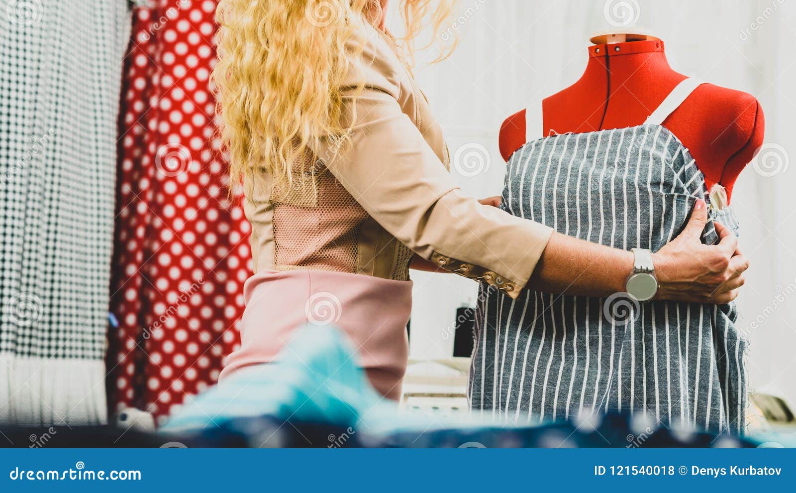 Stylist thinking of design stock photo. Image of measure - 121540018