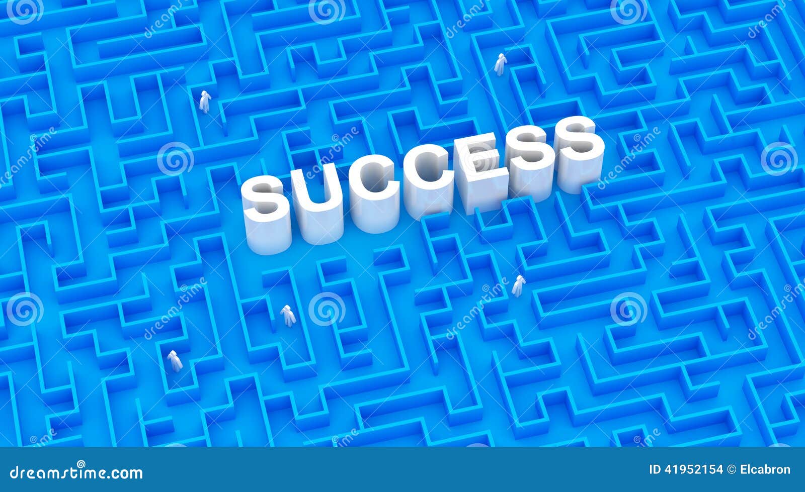 Creative success concept stock illustration. Illustration of chance ...
