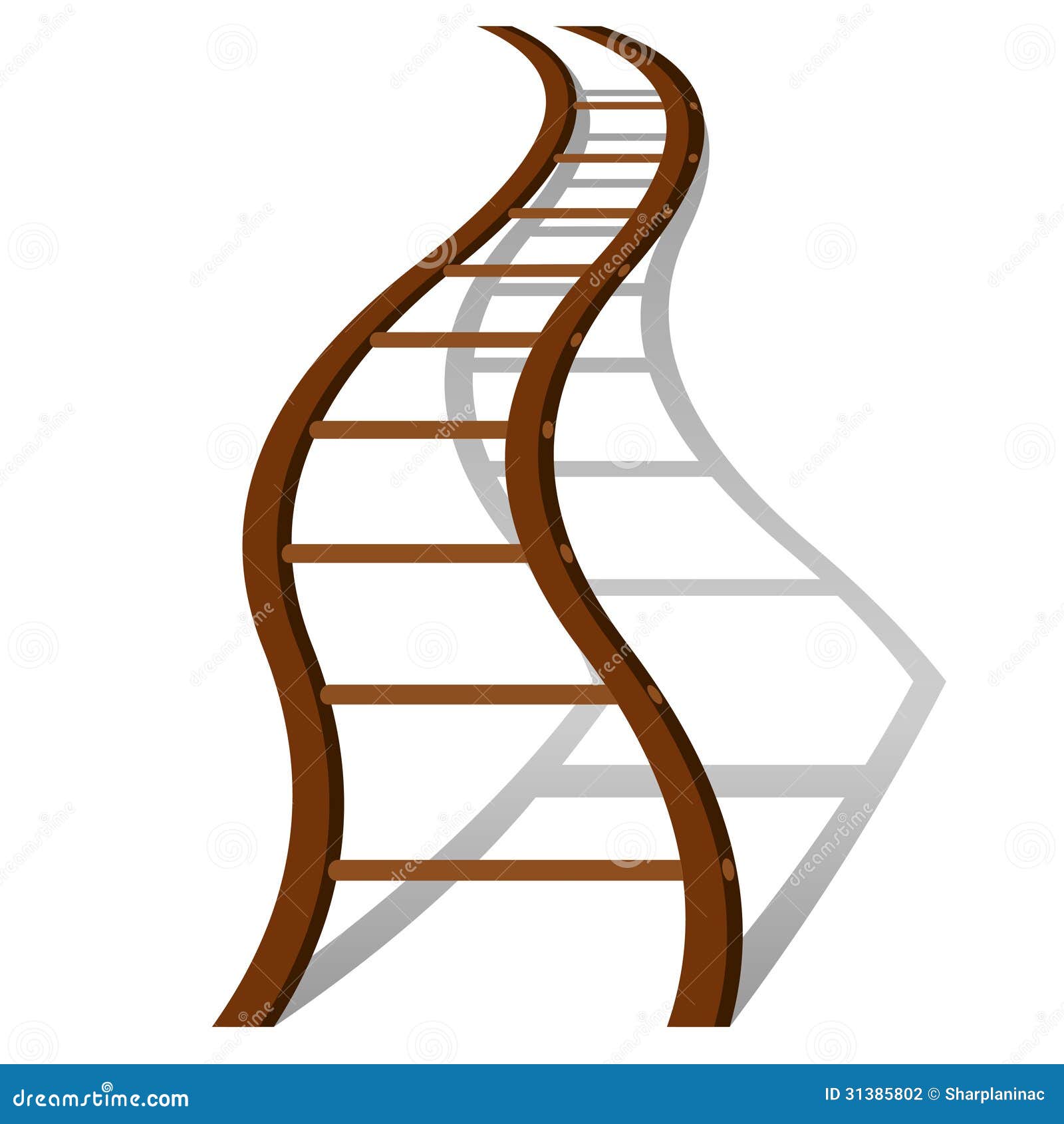 Creative Success Ladder Concept Stock Vector - Illustration of ladder ...