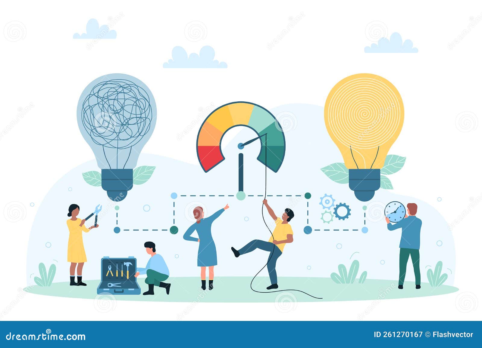 Creative Success Solution, Insight and Imagination of Tiny People Work ...