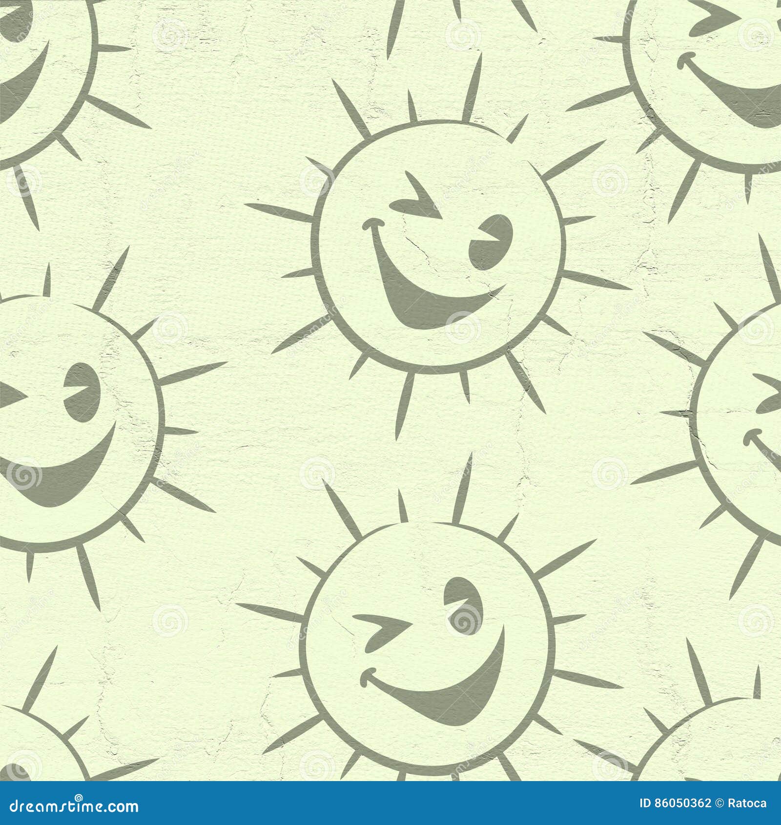 Creative sun stock illustration. Illustration of funny - 86050362