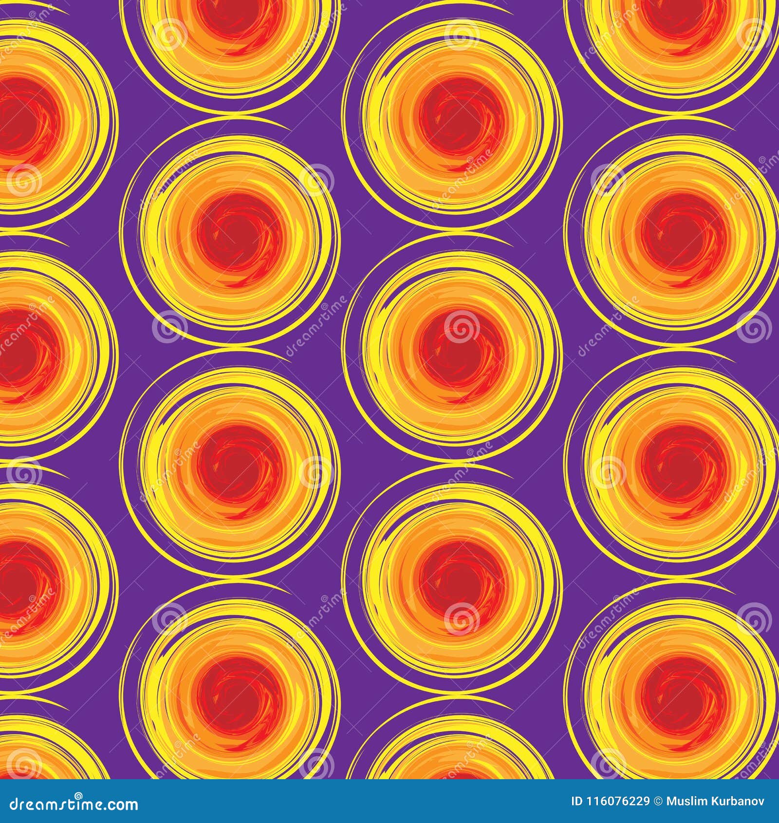 Creative Sun Pattern Purple Background. Vector Stock Vector ...