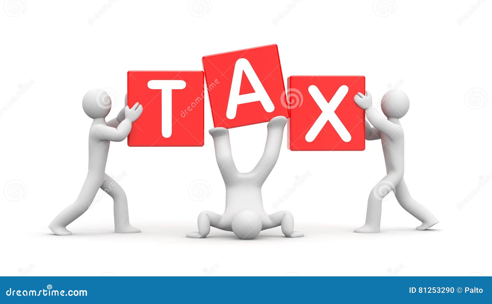 Creative Tax Solution. Custom Tax Stock Illustration - Illustration of ...
