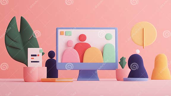 Creative Team Collaborating on Inclusive Ai Visual Design for Modern ...