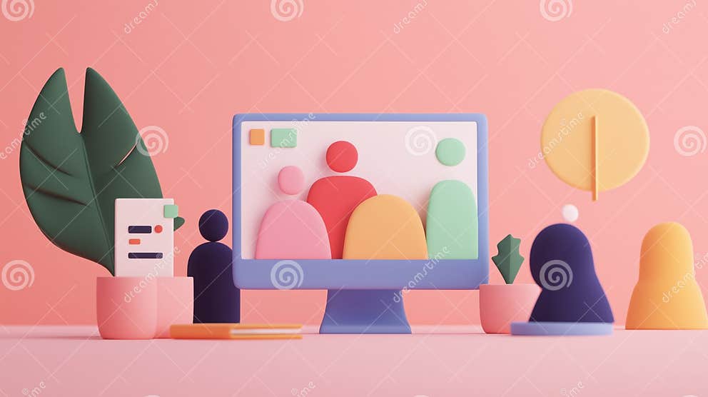 Creative Team Collaborating on Inclusive Ai Visual Design for Modern ...