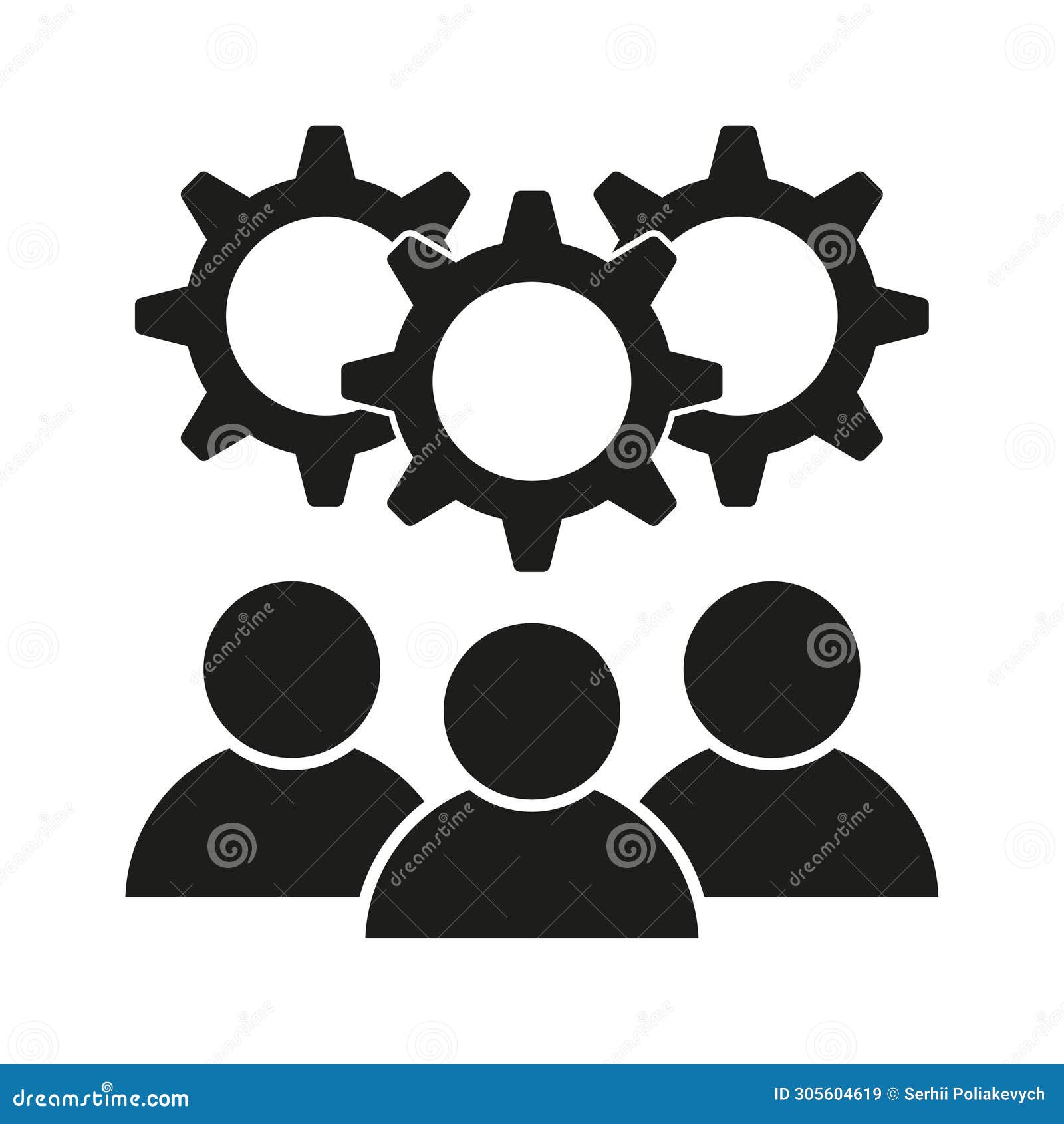 Creative Team Icon. Professional Expert Team Icon. Vector Illustration ...