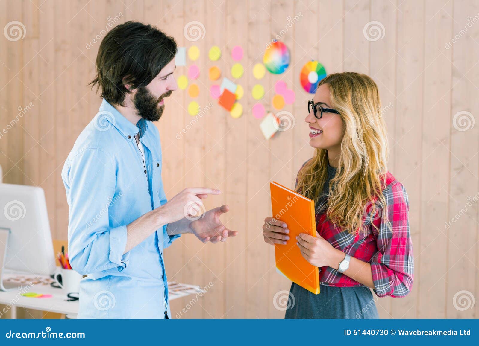 Creative Team Talking about Their Ideas Stock Photo - Image of ...