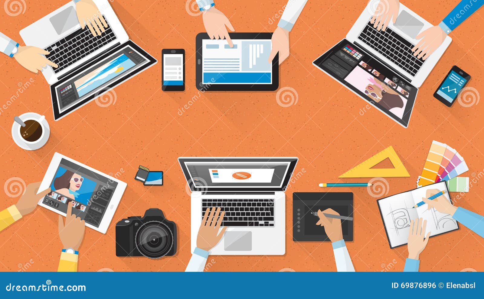 Team Typing Stock Illustrations – 1,282 Team Typing Stock Illustrations ...