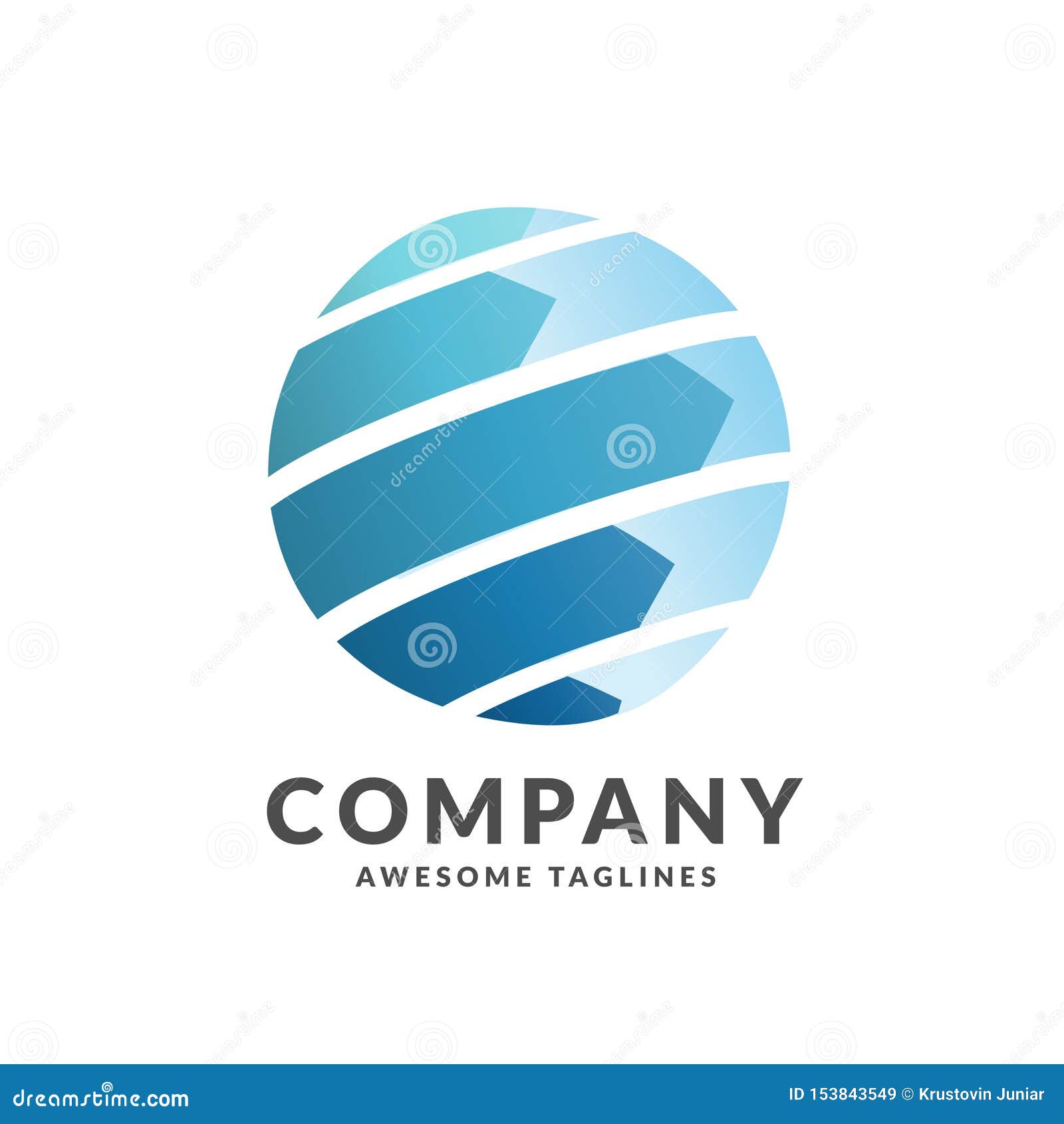 Tech circle globe logo stock vector. Illustration of design - 153843549