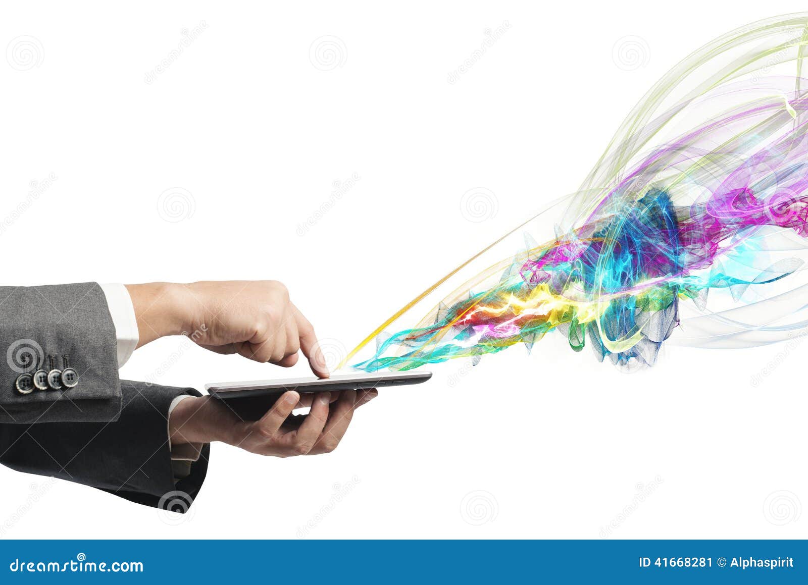Creative technology stock image. Image of idea, businessman - 41668281