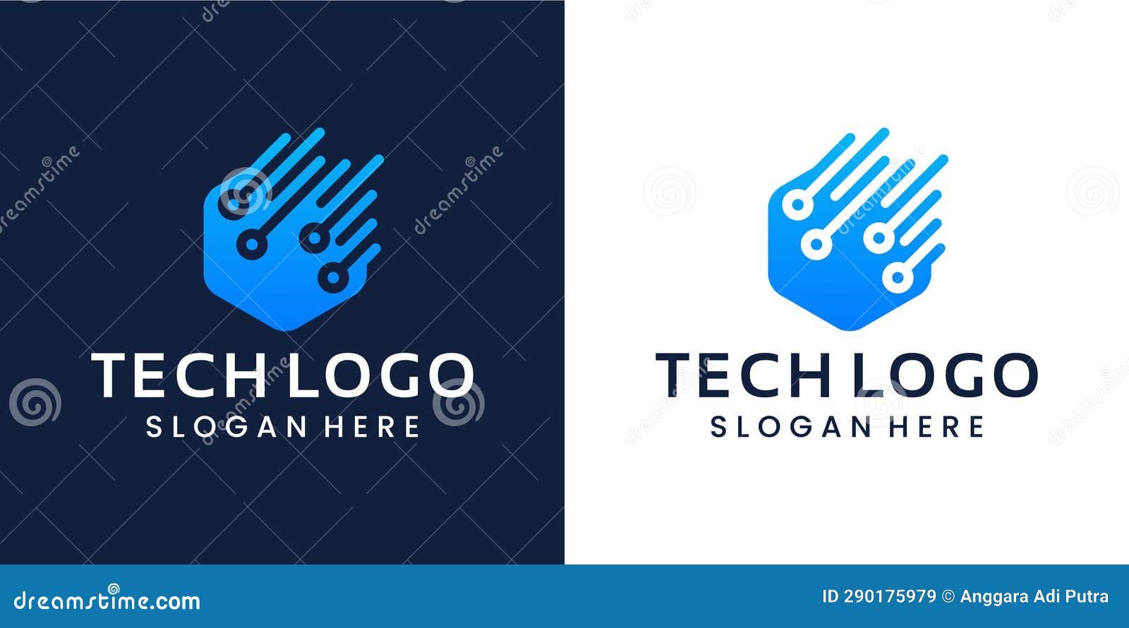 Creative Technology Logo Design Inspirations Stock Illustration - Illustration of idea, business ...