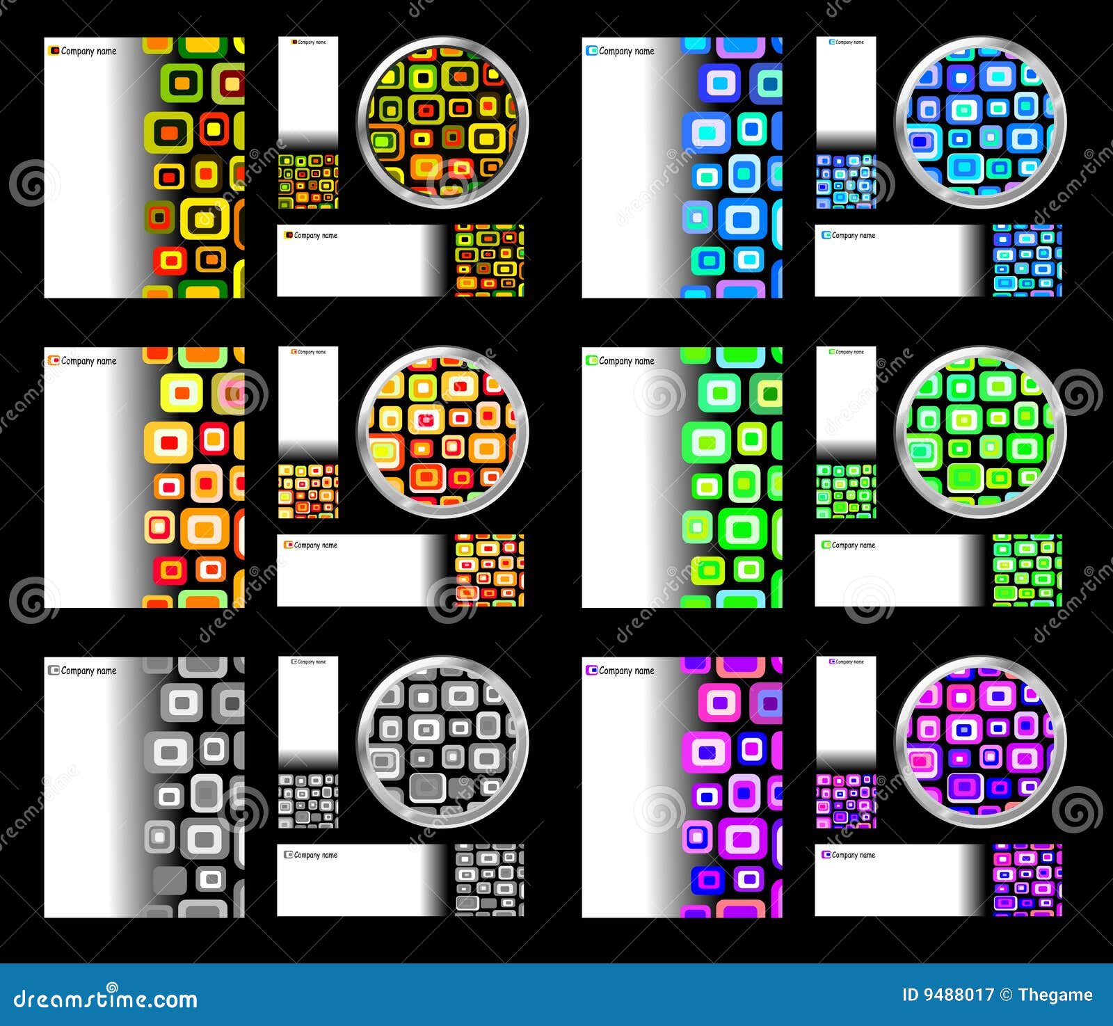 Creative Template, Button, Icon and Card Design C Stock Vector ...