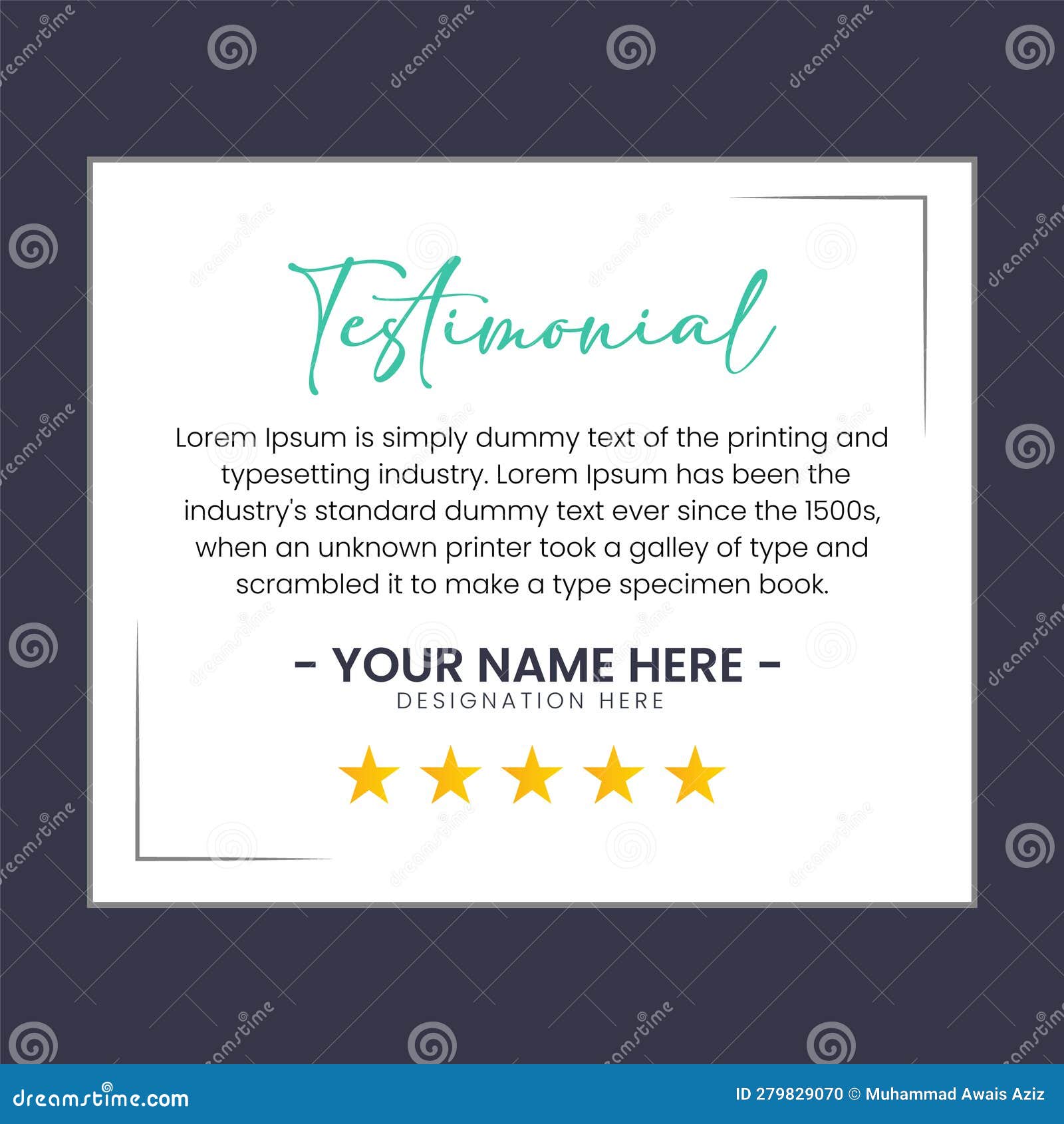 Creative Testimonial, Quote , Infographic Template. Quote Testimonial ...