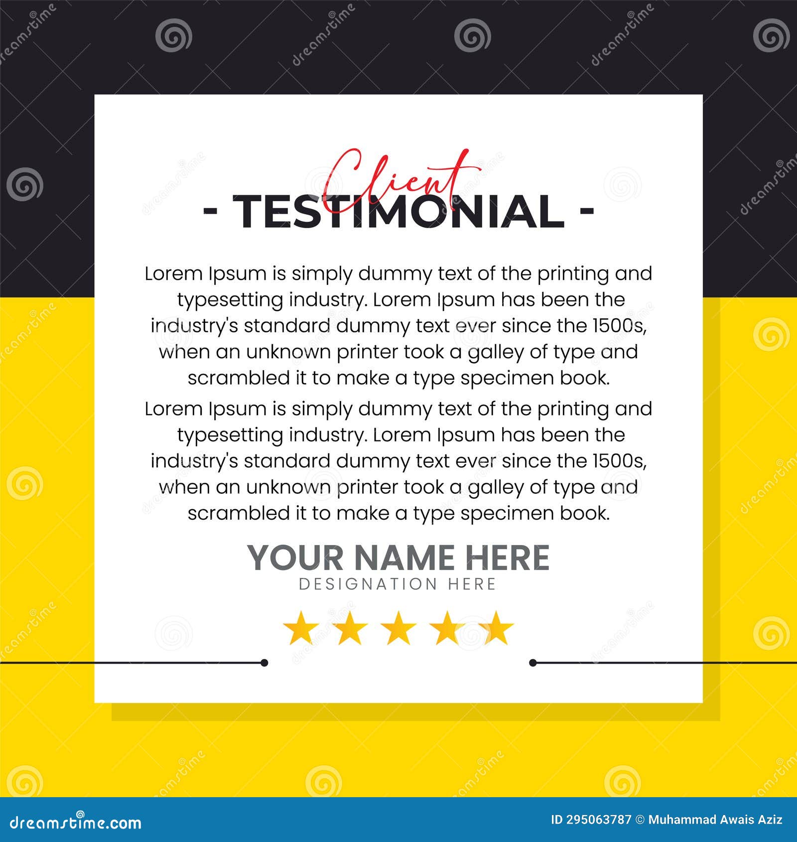 Creative Testimonial, Quote , Infographic Template. Quote Testimonial ...