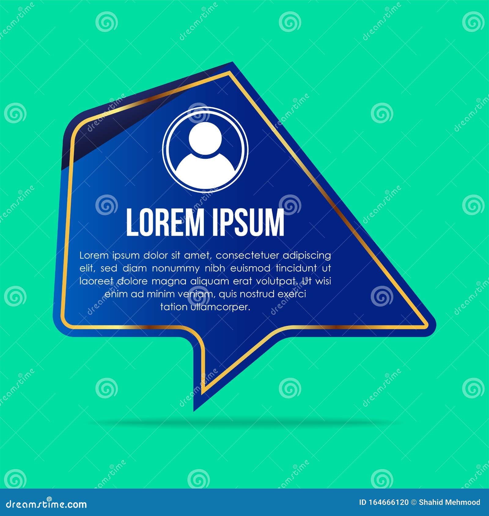 Creative Testimonials Template with Different Shapes. Testimonial ...