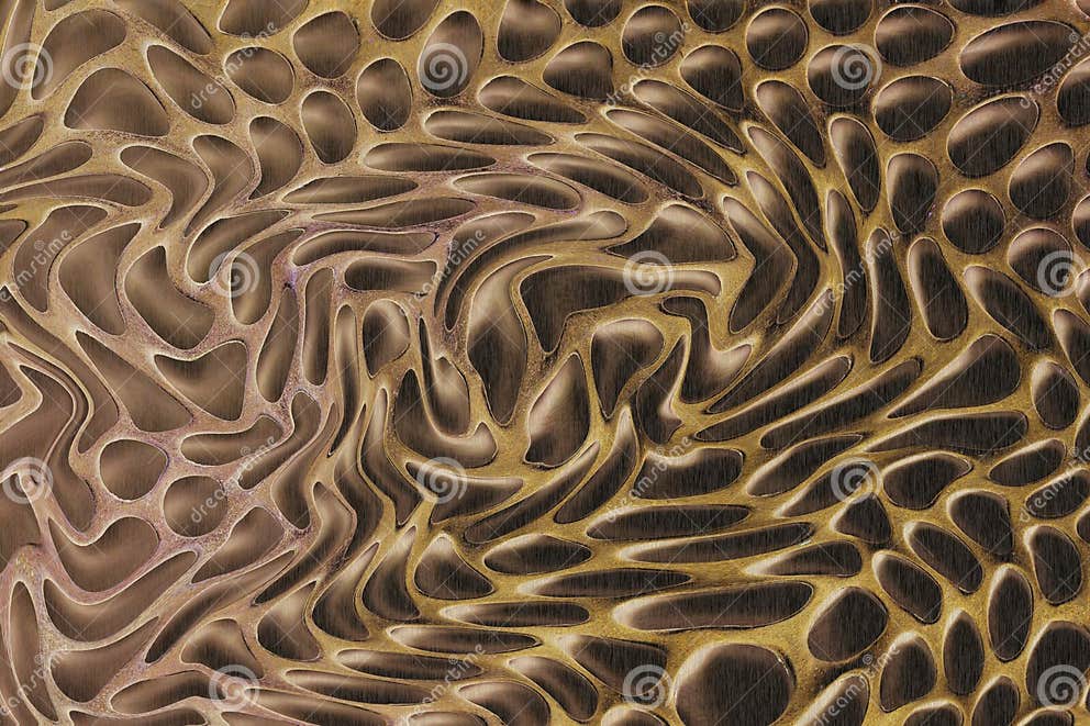Creative Texture of Three-dimensional Chocolate-brown Oval Figures ... Creative Texture of Three-dimensional Chocolate-brown Oval Figures ...