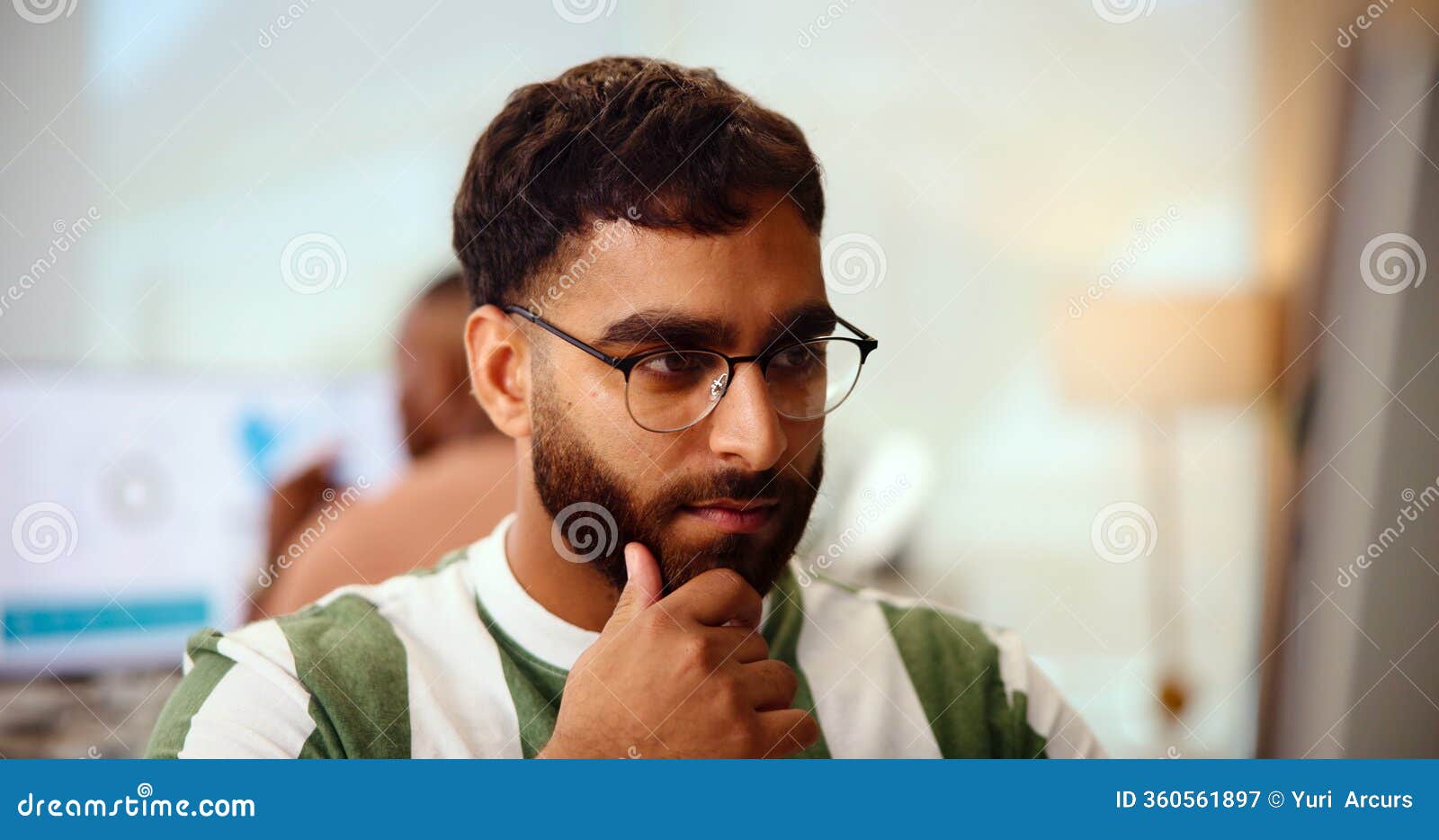 Creative, Thinking and Business Man with Insight, Problem Solving and ...