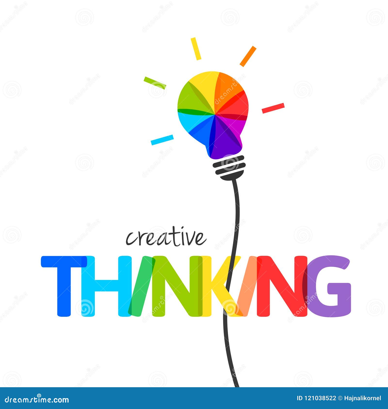 Creative Thinking Concept Vector Illustration | CartoonDealer.com ...
