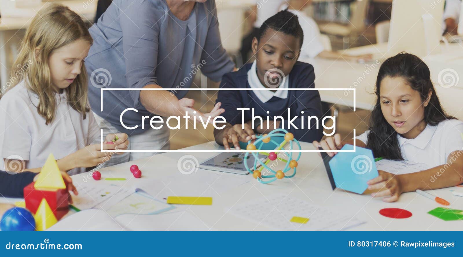 Creative Thinking Creativity Create Process Concept Stock Photo - Image ...