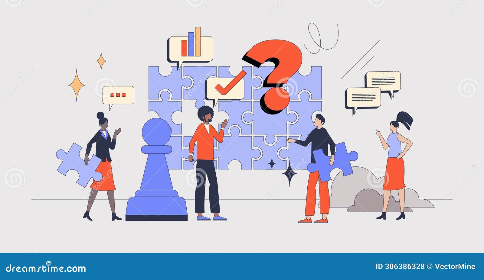 Creative Thinking Games and Intellectual Challenges Retro Tiny Person ...