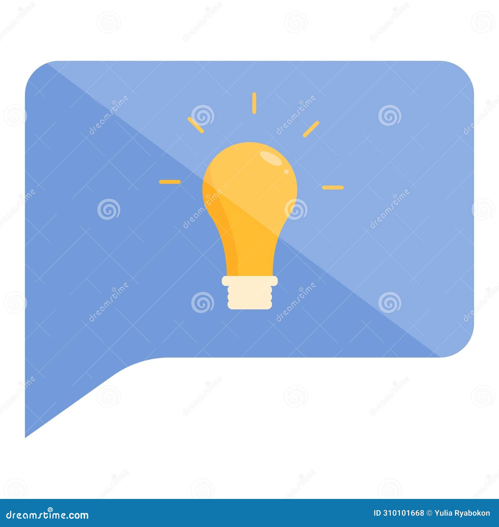 Creative Thinking Idea Icon Cartoon Vector. Mind Plan Future Stock ...