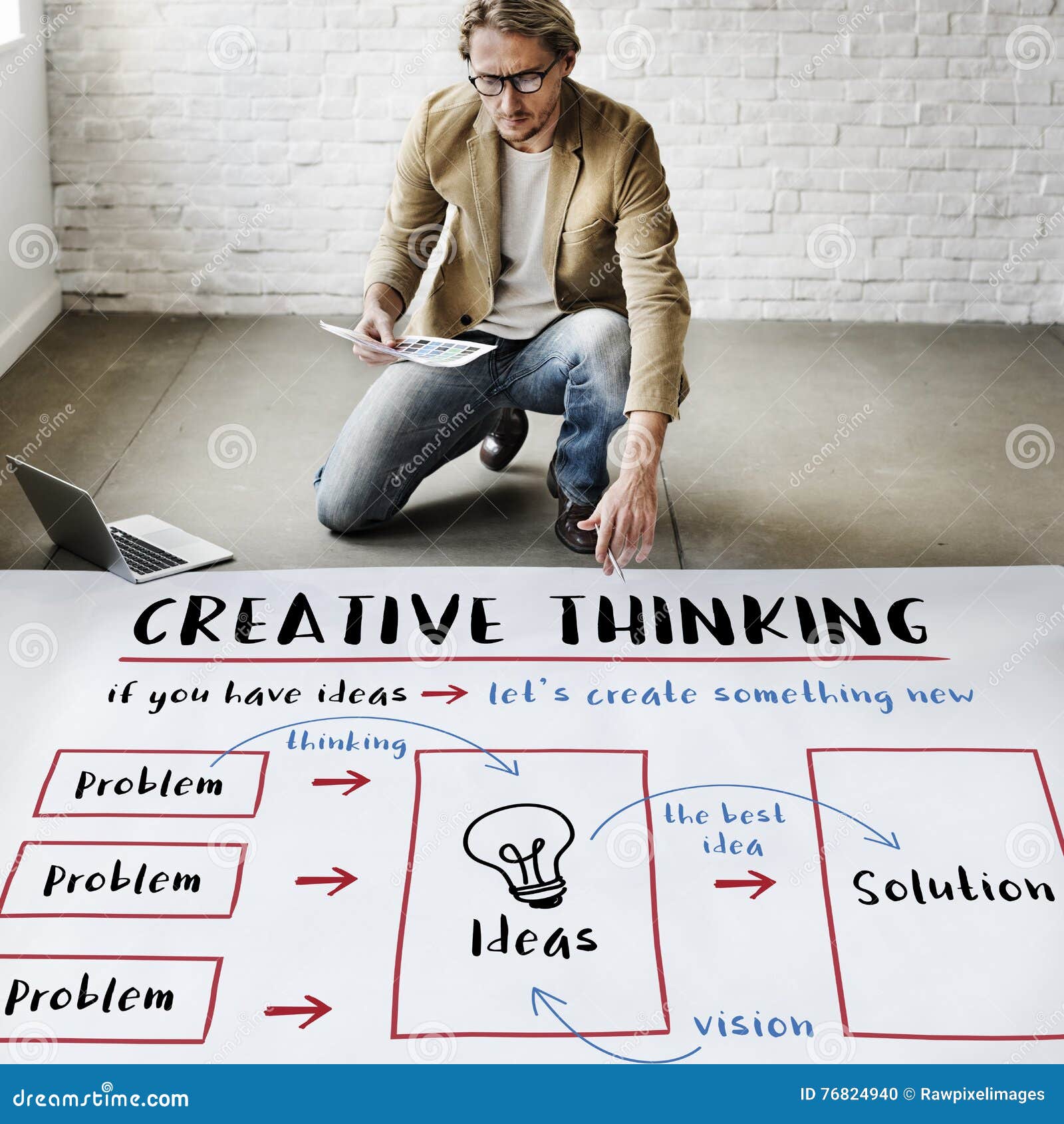 Creative Thinking Ideas Innovation Concept Stock Photo - Image of ...