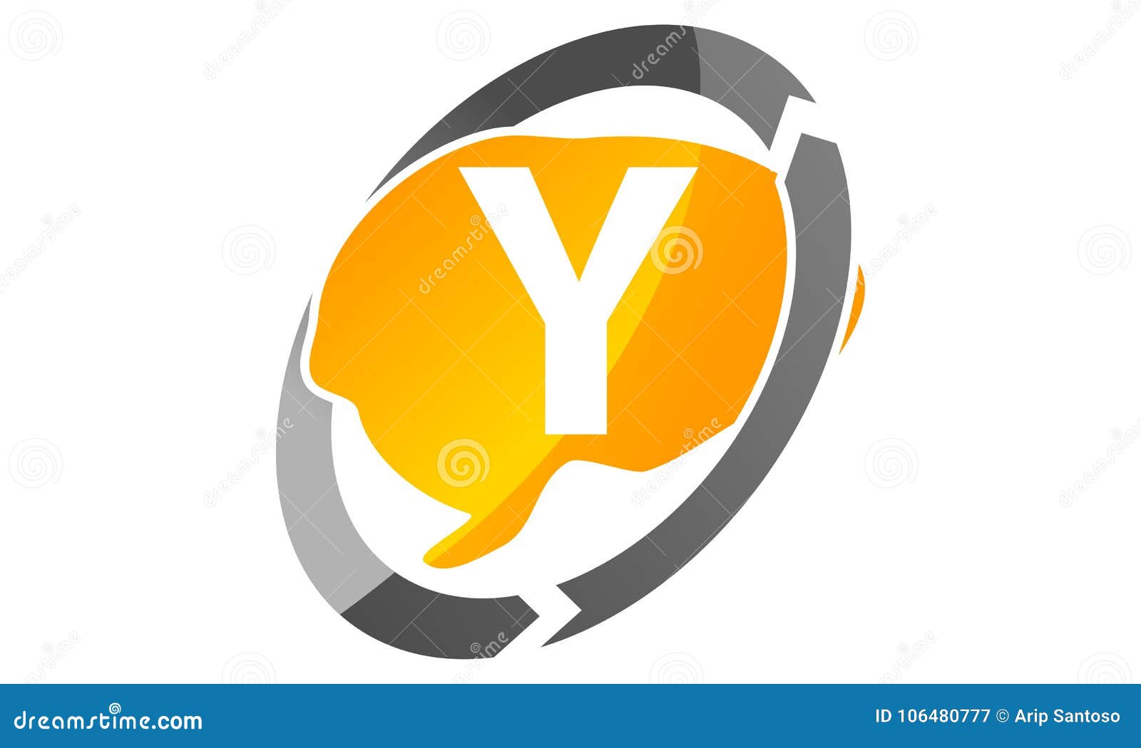 Creative Thinking Letter Y stock vector. Illustration of imagination ...