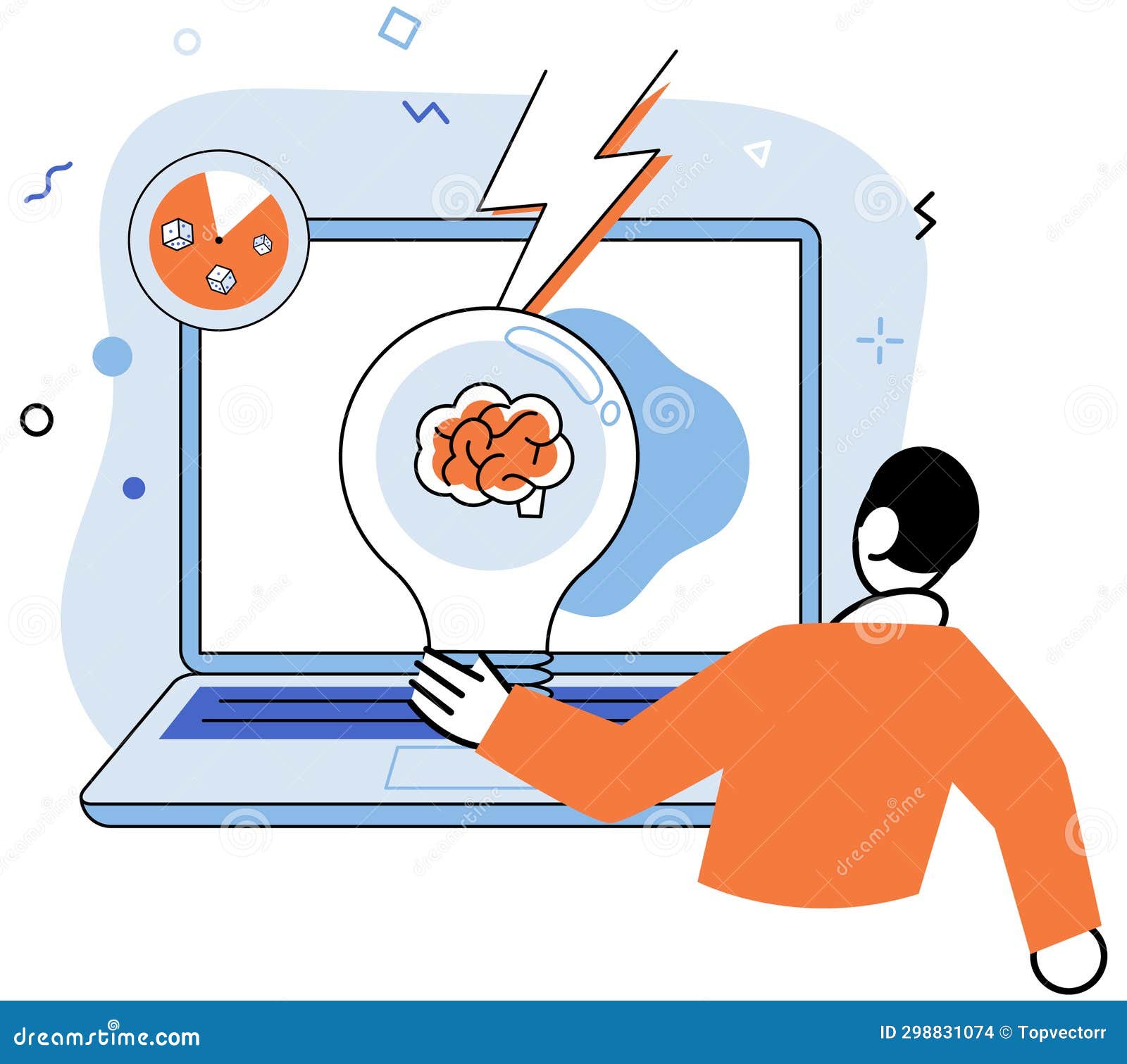 Creative Thinking. it is Muse Whispers Inspiration into Our Ears ...