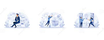 Creative Thinking. People with Different Mental Mindset Types or Models ...